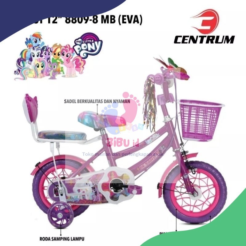 Jual BIBU id SEPEDA Anak Roda 4 - SEPEDA MINI 12 INCH EVA MINI BMX ...