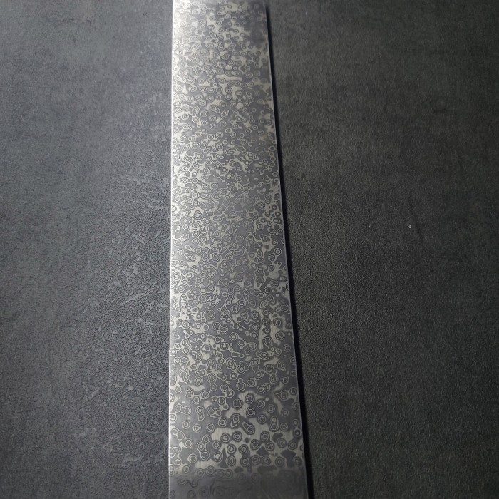 Jual Damascus Steel Billet Bilah Damaskus 67 Layer 4mm x 5cm x 35cm ...