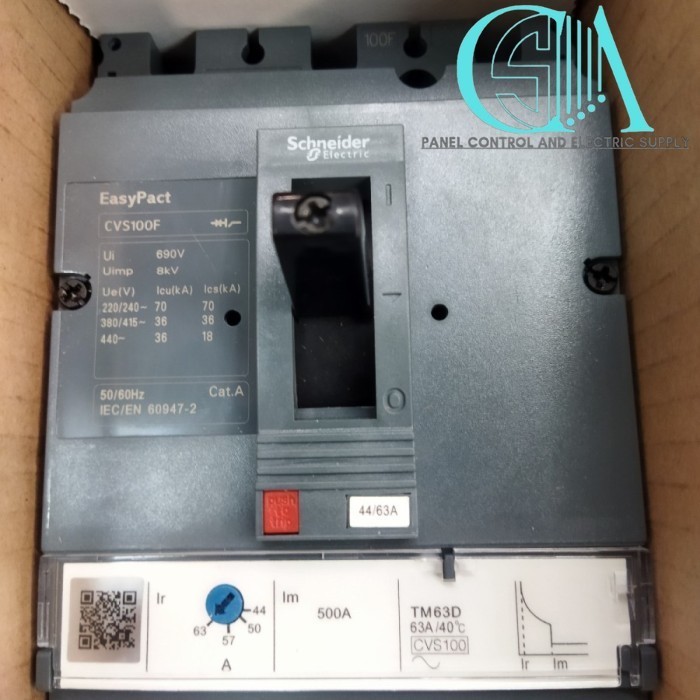 Jual MCCB schneider CVS100F 3P 16A/25A/32A/40A/50/100A 36ka HARGA SAMA NEW - 16A | Shopee Indonesia
