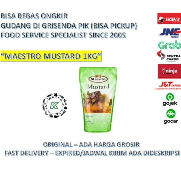 Jual Roux Maestro Mustard Dressing 1kg Refill Pouch | Shopee Indonesia