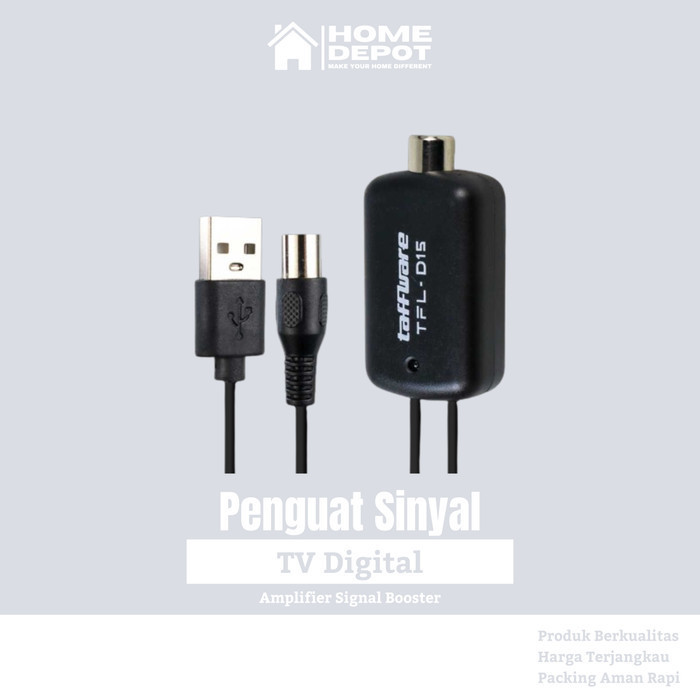 Jual Penguat Sinyal TV Digital Amplifier Signal Booster | Shopee Indonesia