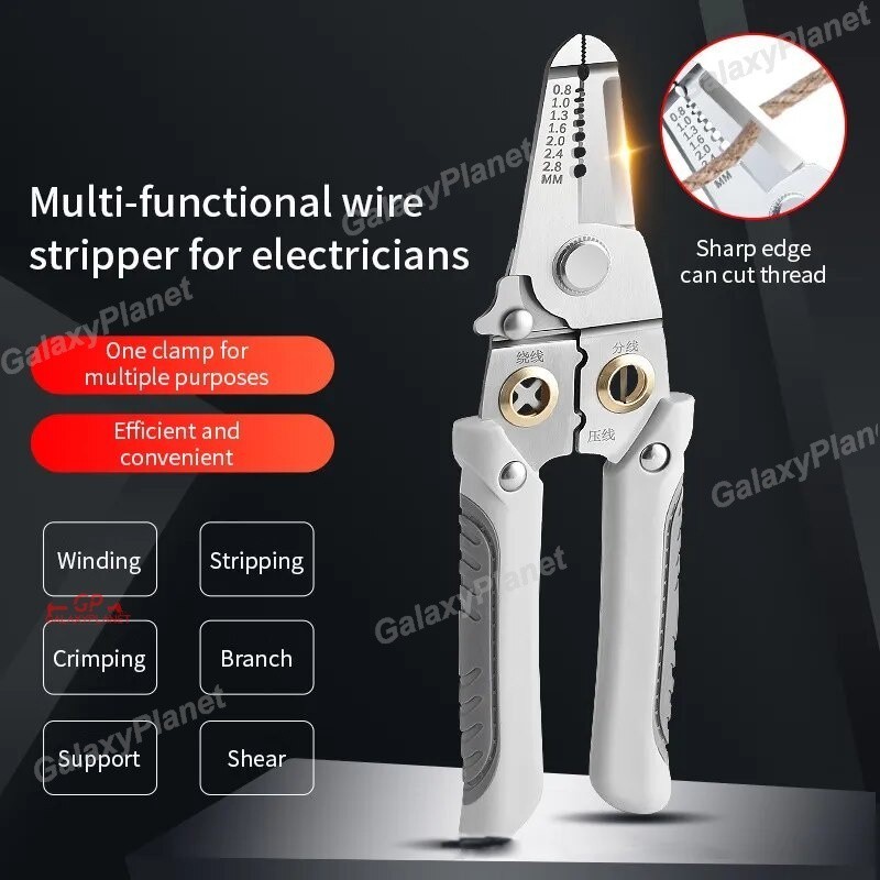 Jual 6in1 Tang Multifungsi/Tang Serbaguna Multifungsi/Tang Kupas Kabel ...