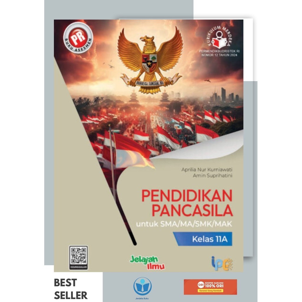 Jual Buku Pr/Lks PPKN Kelas 11/XI SMA/Ma Semester 1 Kurikulum Merdeka Intan pariwara EDISI ...