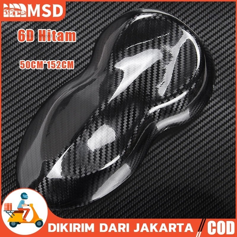 Jual Stiker Carbon Skotlet Karbon 6D Sticker Karbon Kevlar Motor Mobil ...