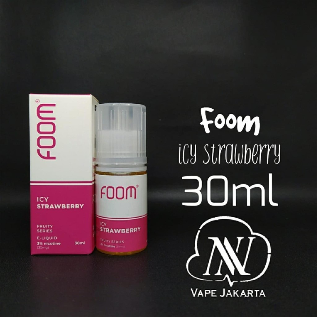 Jual Foom Icy Strawberry Salt Nic 30ml 30mg by FOOM | Shopee Indonesia