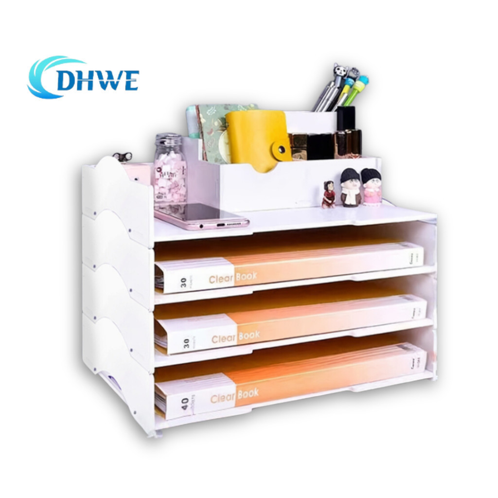 Jual DHWE Rak File Organizer Penyimpanan Surat Dokumen Kertas File ...