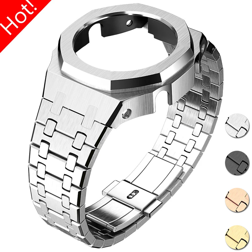 Jual Gen4 Gen5 Modification Kit for Casioak GA-2100 GMA-S2100 Mod Metal ...