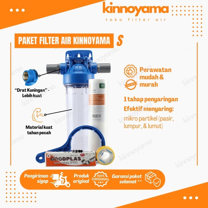 Jual Paket Housing Filter Air Tandon Sumur Bor / Filter Air Toren Zat ...