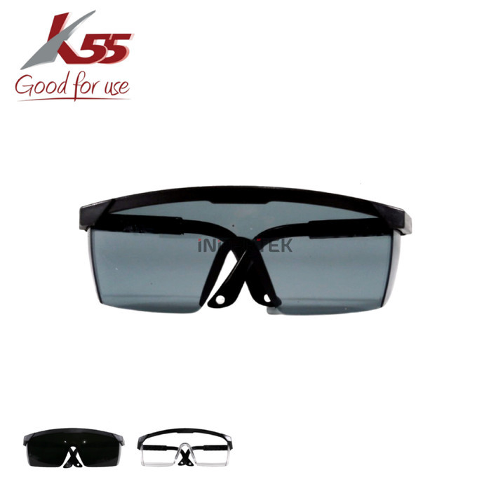 Jual Kacamata Safety K55 Kaca Mata Las Pelindung Kerja Glasses Welding ...