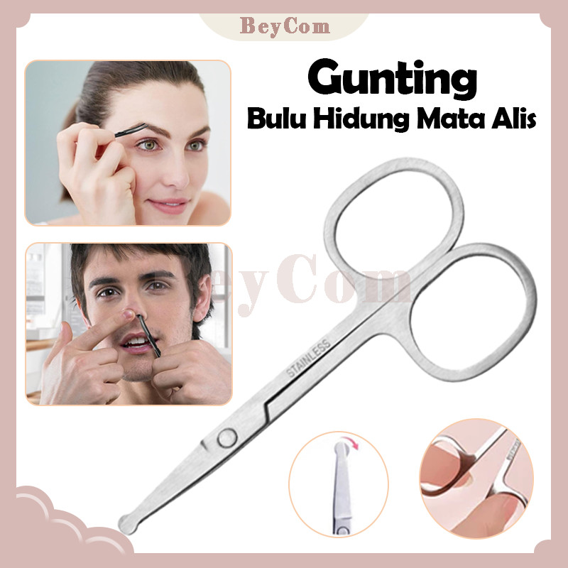 Jual Gunting Bulu Hidung/Ujung Tumpul Gunting Cukur Kecil Bulu Hidung ...