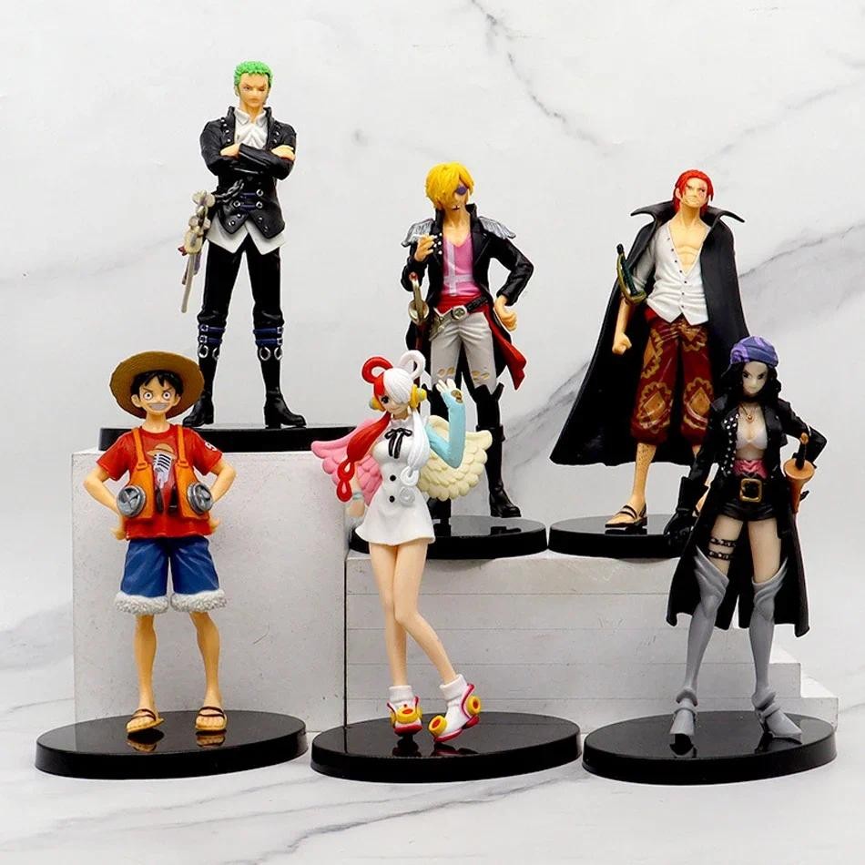 Jual One Piece Luffy Nami Sanji Uta Figure Theater Edition Film Red ...