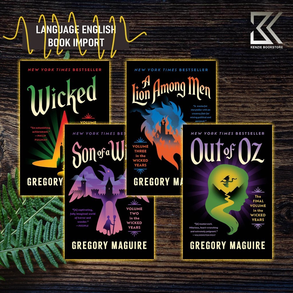 Jual Wicked | Son of a Witch | Lion Among Men | Out of Oz By Gregory ...