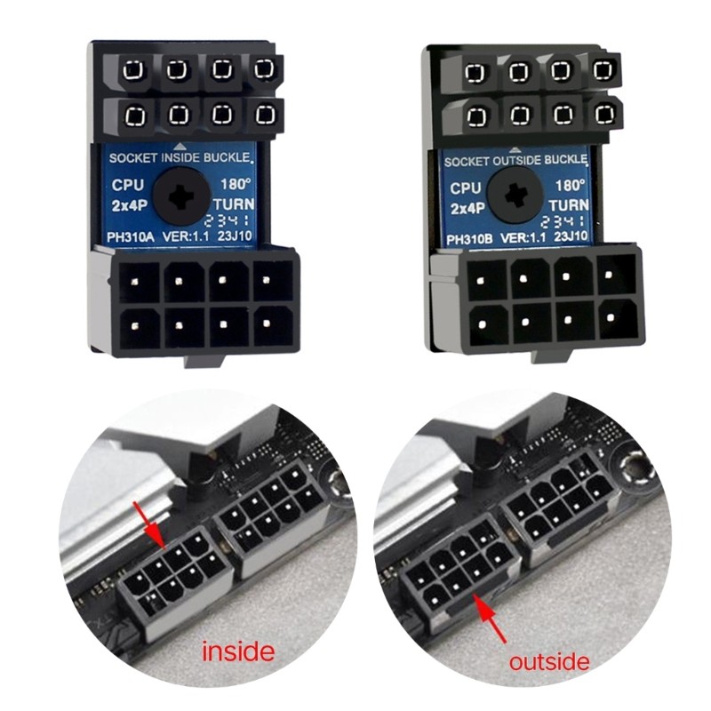 Jual Motherboard CPU 8PIN Power Steering Connector 8 Pin Power ...