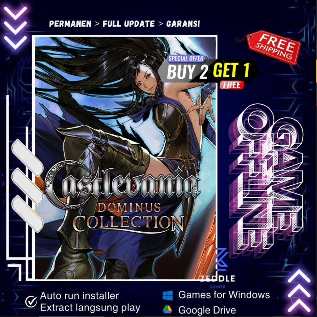 Jual CASTLEVANIA DOMINUS COLLECTION - GAME PC - GAME LAPTOP - PC GAME ...