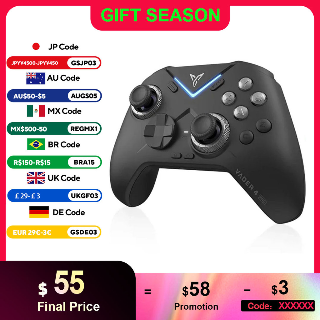 Jual Original Flydigi Vader 4 Pro Gaming Controller Athletic Elite ...