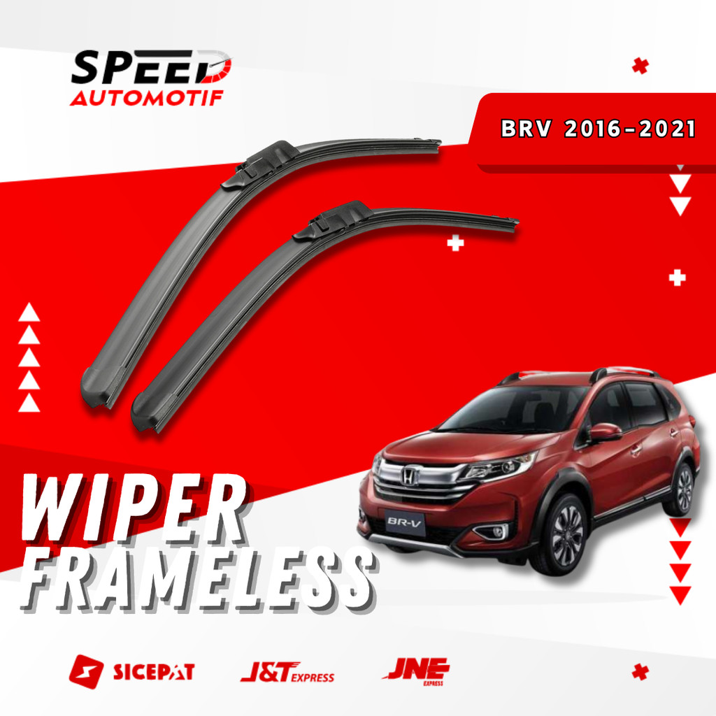 Jual Wiper Mobil Honda BRV / BR-V 2016-2021 Wiper Frameless 2PCS Kiri ...