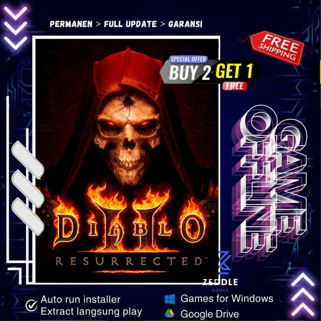 Jual DIABLO II RESURRECTED - GAME PC - GAME LAPTOP - PC GAME OFFLINE ...