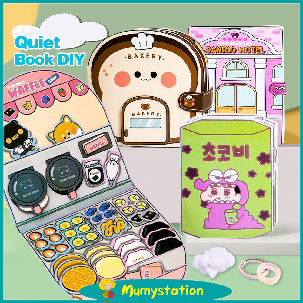 Jual Mumystation diy buku sanrio busy book bayi buku aktivitas anak ...