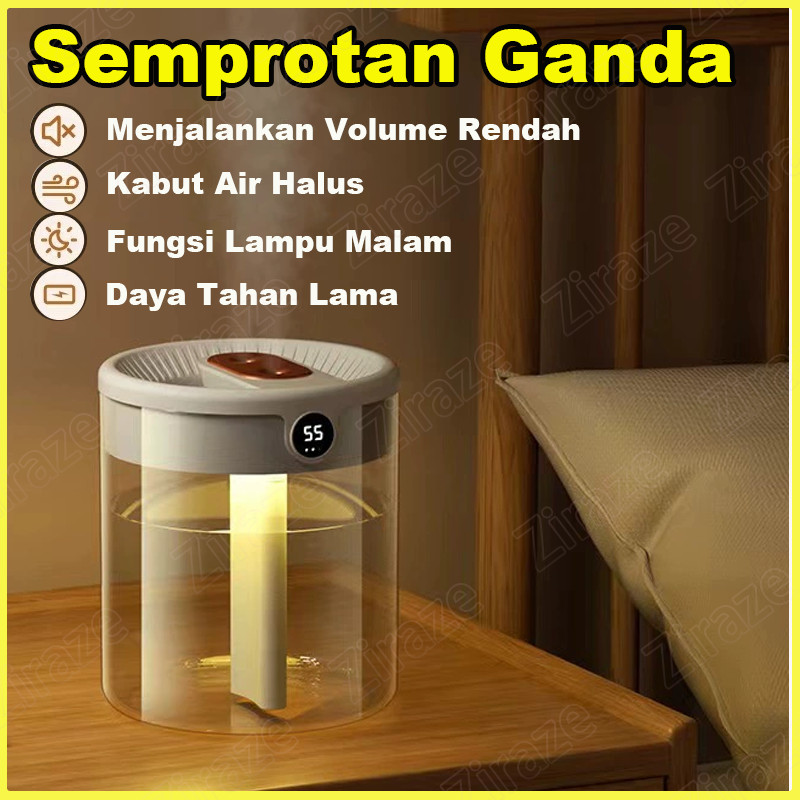 Jual 【COD】1500ml Air Humidifier Aromatherapy Lampu / Health Life Air ...