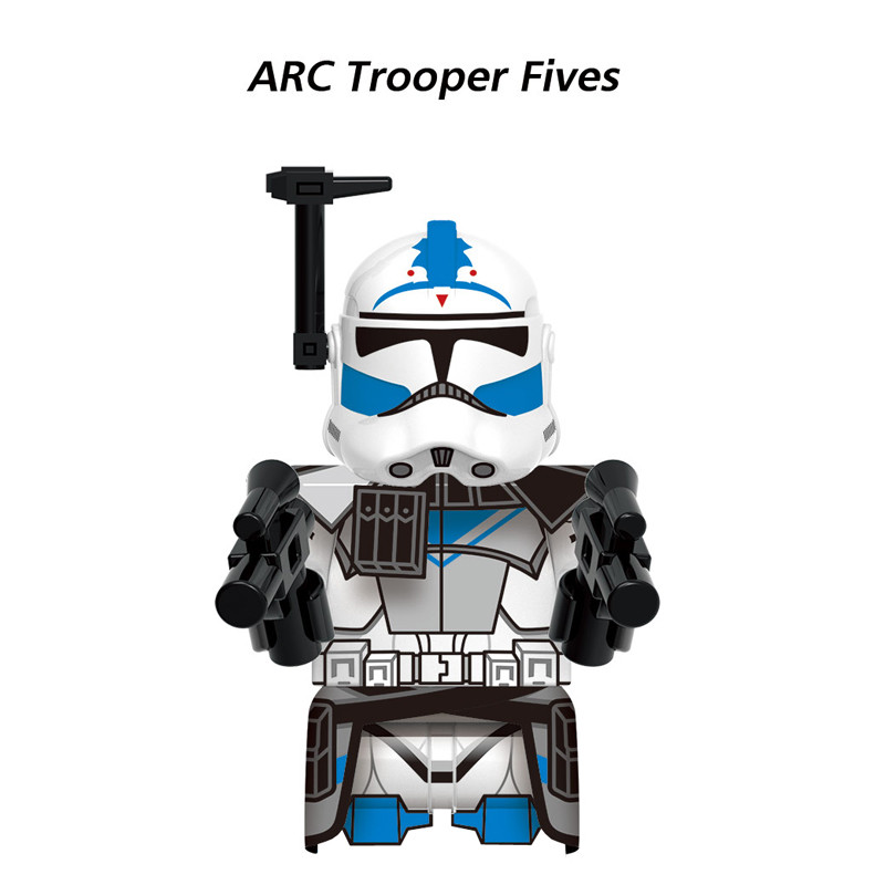 Jual ARC Trooper Fives Clone Trooper Waxer Building Block Wolfpack Boil ...