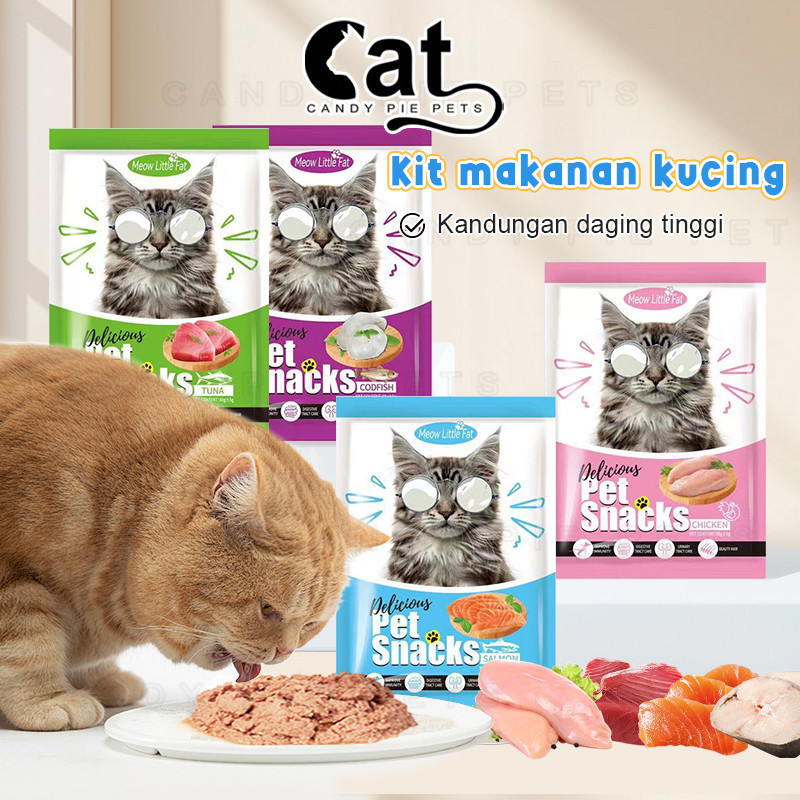 Jual Makanan Kucing Basah 85g Cat Wet Food Makanan Basah Anjing ...