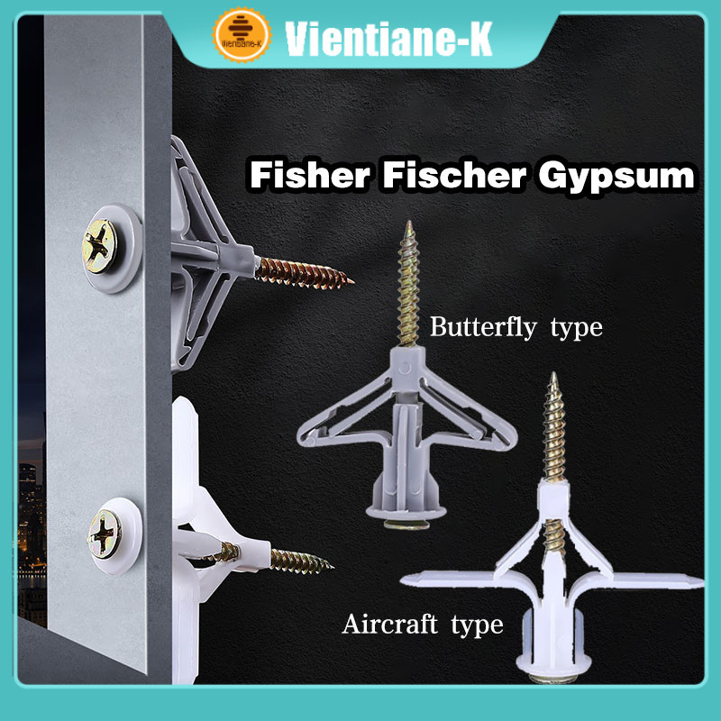 Jual 50pcs Gypsum Screws Pengencang Skrup Gypsum Aircraft Butterfly ...