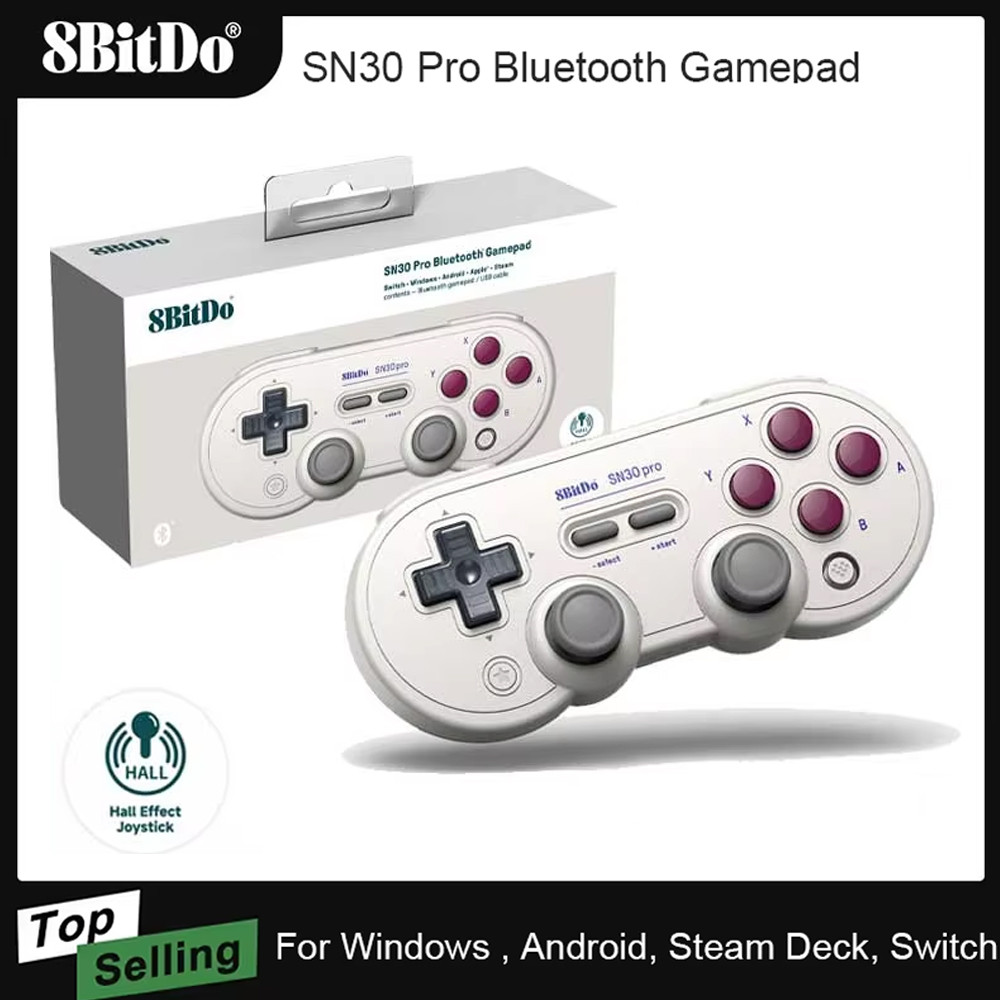 Jual 8Bitdo SN30 Pro Bluetooth Gamepad，Wireless Game Controller Joystick for Nintend Switch NS ...