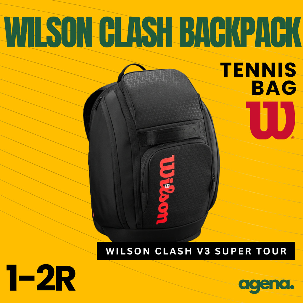 Jual Wilson Clash V3 Super Tour Backpack 2R - Tas Padel Tenis | Shopee ...