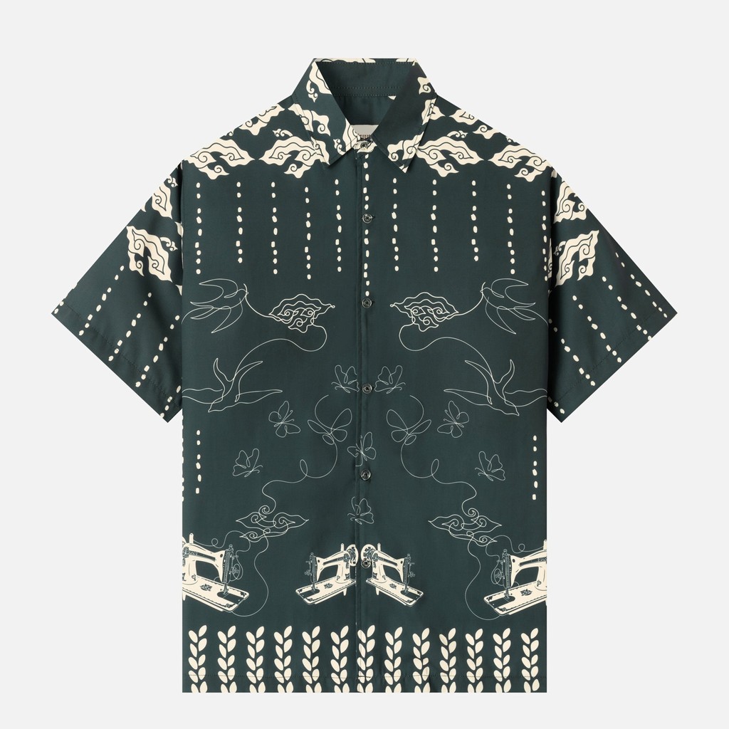 Jual Telusur Kultur Batik Print - Corak Nusantara - Jahit Abu Tua ...