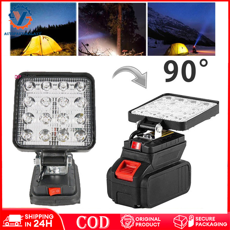 Jual LAMPU LED LAMPU PORTABLE 48VF BATERAI CHARGER CAHAYA PUTIH LED ...