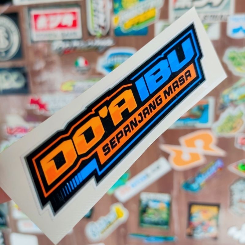 Jual Stiker Doa Ibu Sepanjang Masa ( Orange ) | Shopee Indonesia