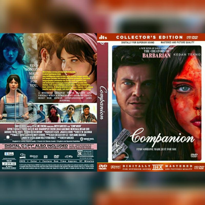 Jual kaset film COMPANION (2025) - Terbaru - HD | Shopee Indonesia