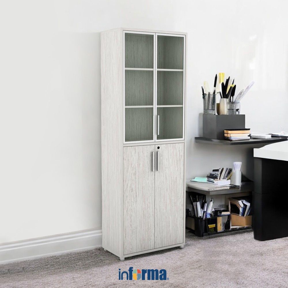 Jual Informa Sieben Lemari Arsip Kantor 4 Pintu Wood 220Gv File Cabinet ...