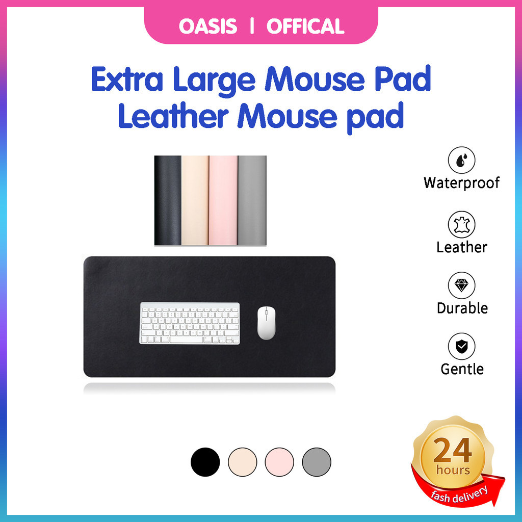 Jual Alas Mouse Kulit Ekstra Besar - Alas Meja Premium untuk Laptop dan ...