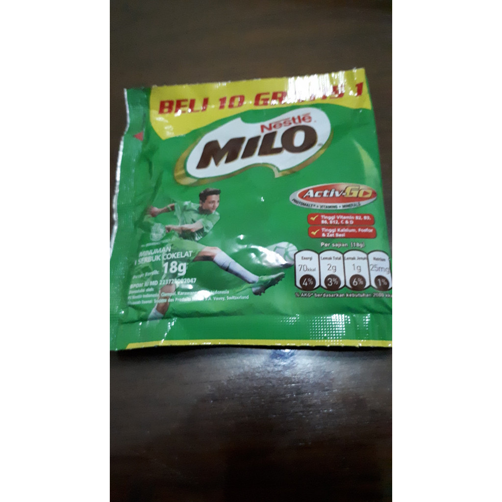 Jual Milo sachet per renceng isi 10 sachet | Shopee Indonesia