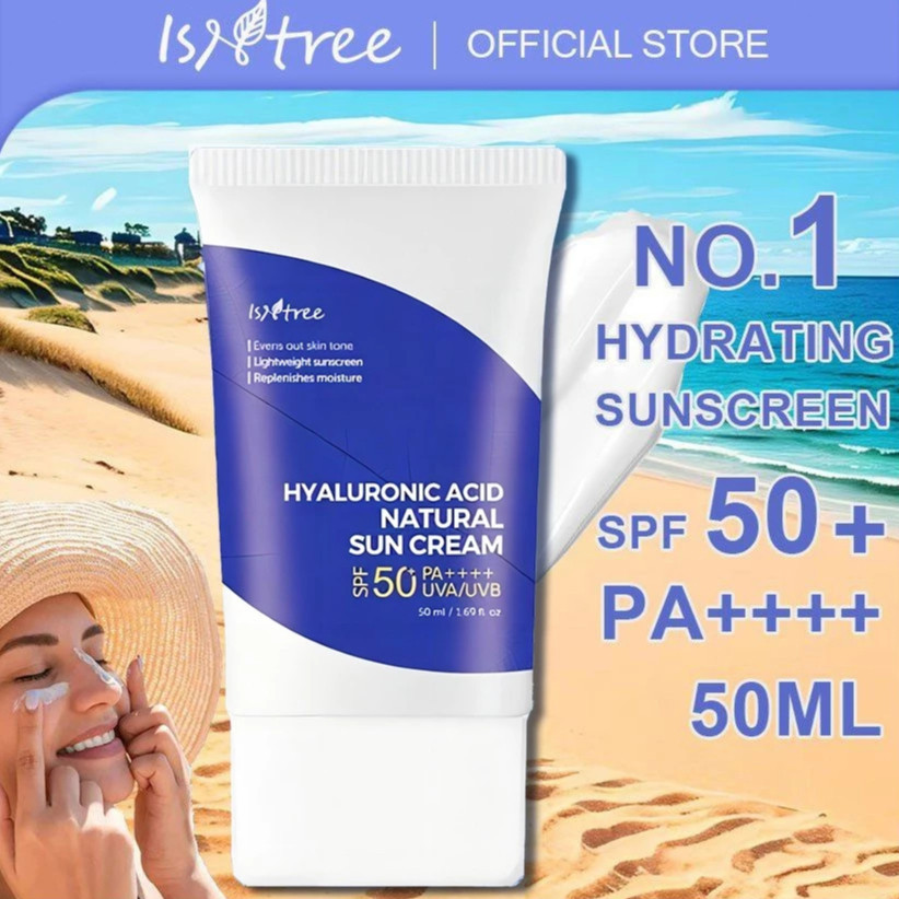 Jual Isntree Hyaluronic Acid Natural Sun Cream SPF50+ Pa++++ 50ML ...