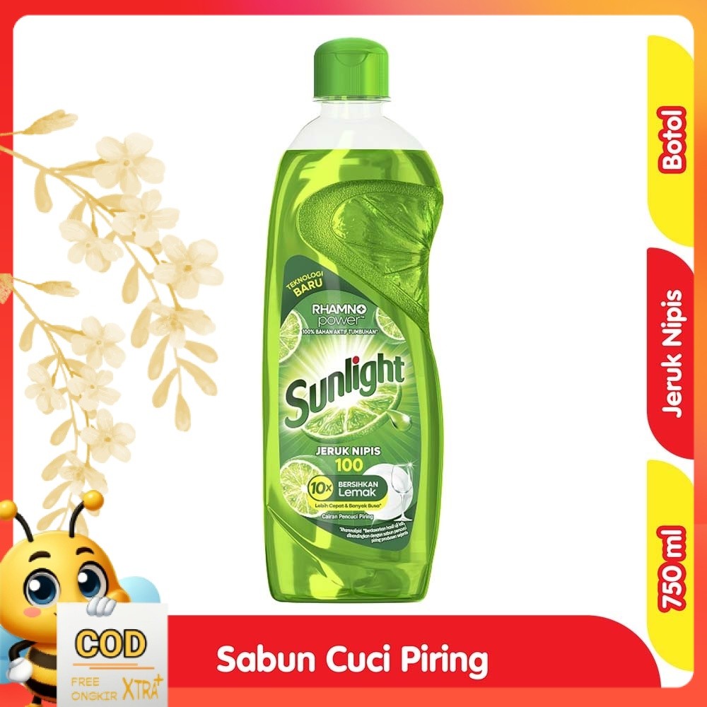 Jual Sunlight Sabun Cuci Piring Jeruk Nipis Botol 750 ml | Shopee Indonesia