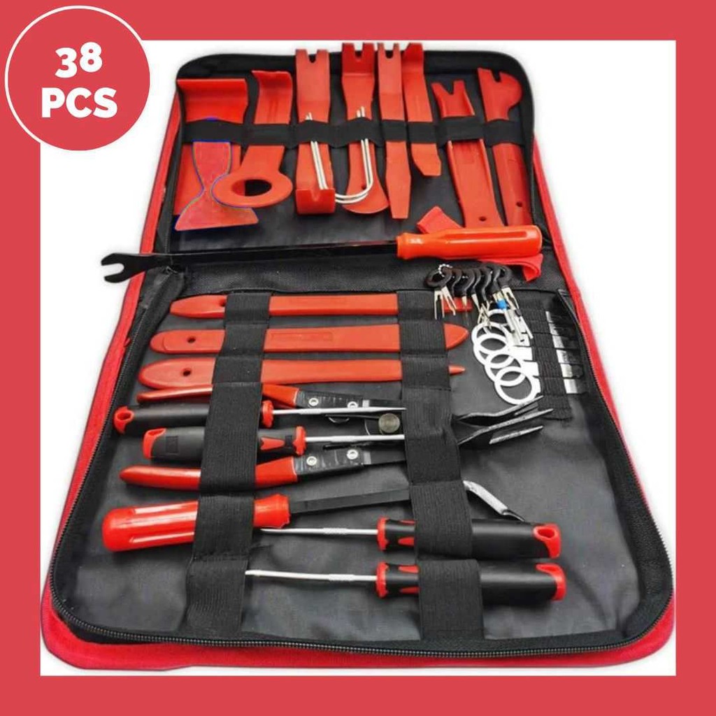 Jual 38in1 Set Alat Reparasi Dashboard Mobil Trim Removal Tool ...