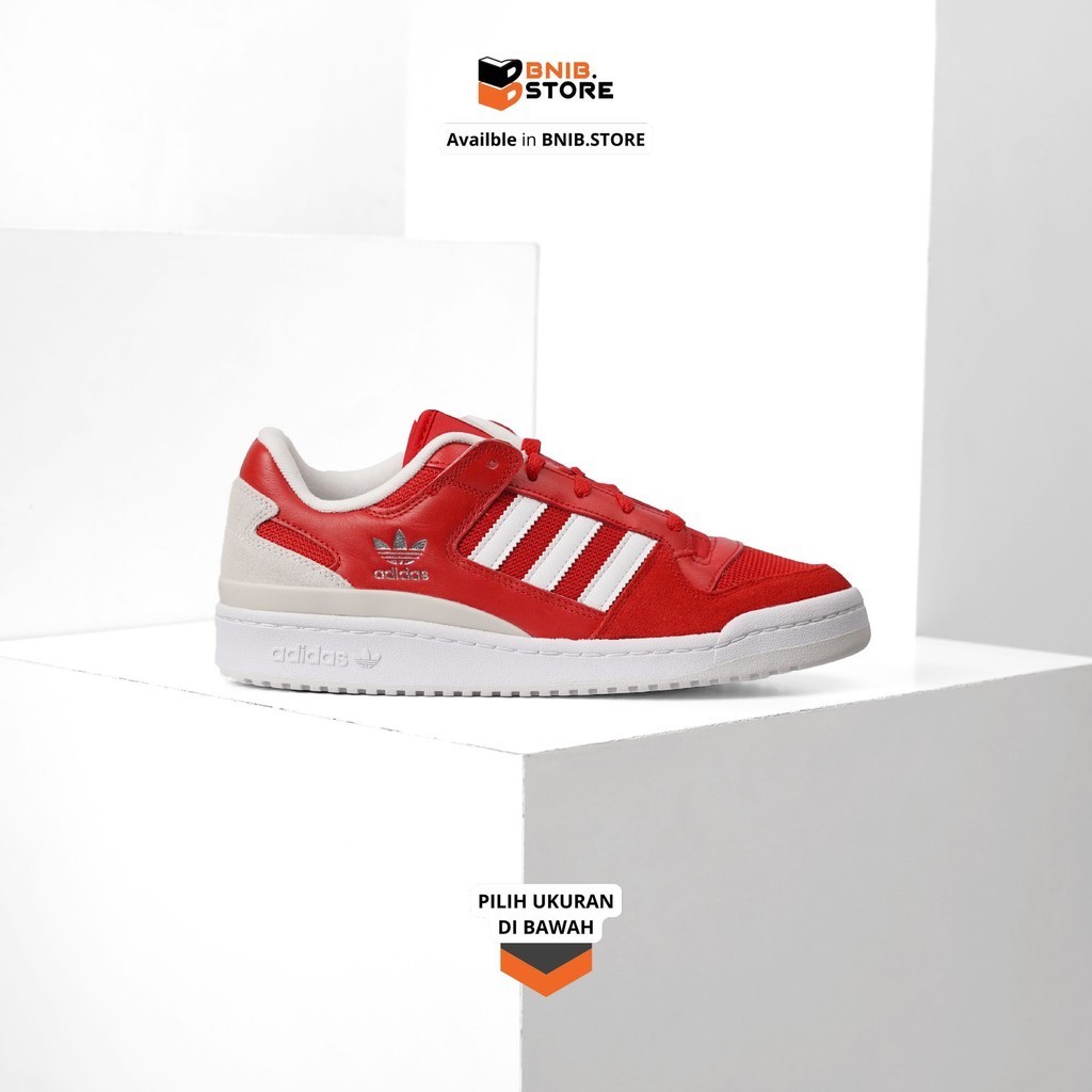 Jual Sepatu Sneaker ADIDAS Forum Low Cl Better Red [FZ6265] Original ...