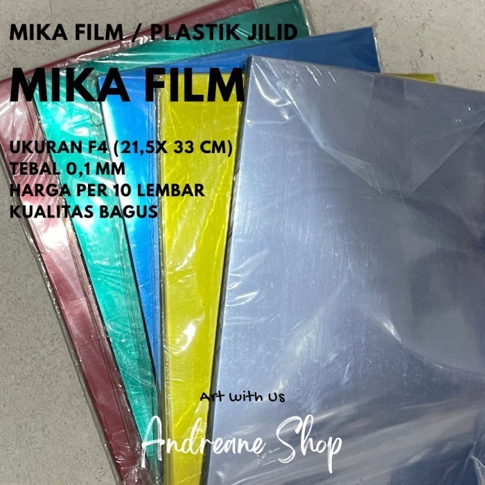 Jual Plastik Mika Sampul Jilid ukuran F4 (10 lembar) | Shopee Indonesia