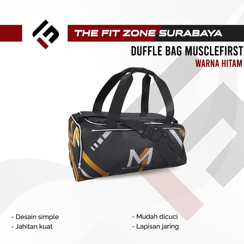 Jual MUSCLE FIRST Limited Edition Duffle Bag Special Edition Tas Gym ...