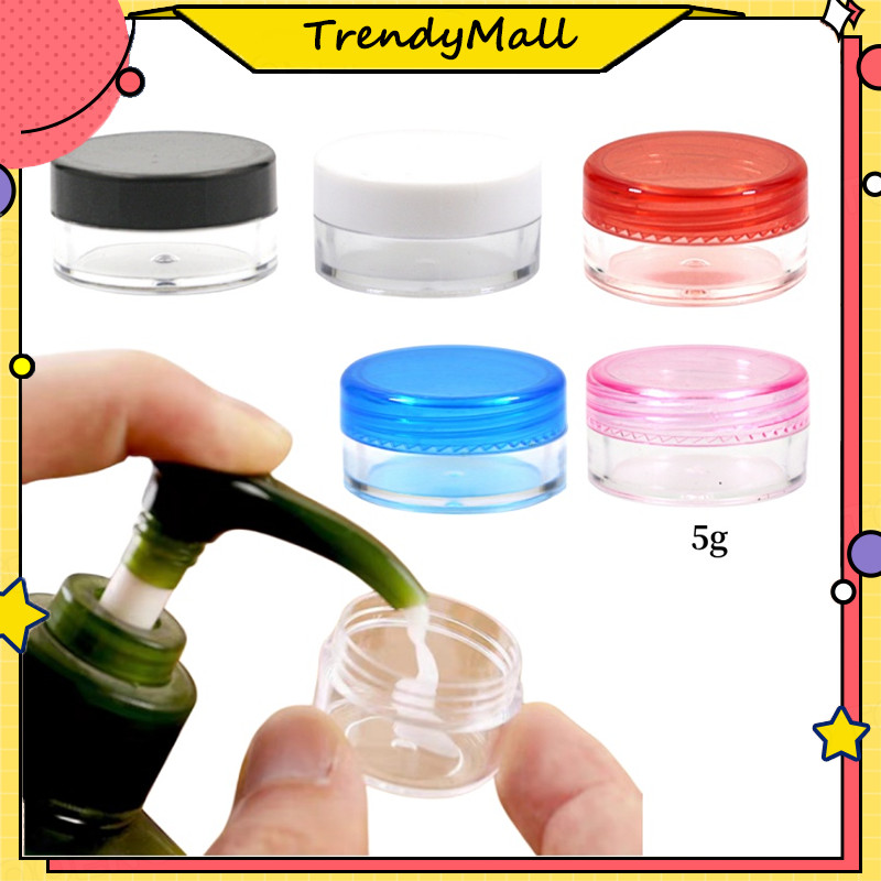 Jual 10PCS Cream Pot Jar /Pot Tempat Cream Kosmetik/Tempat Cream Mini 5 ...