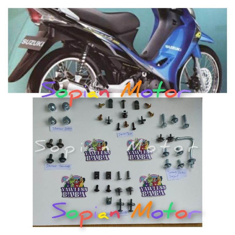 Jual Baut Baud Full Body Smash New 110 lengkap | Shopee Indonesia