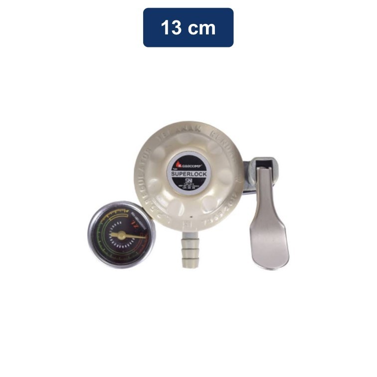 Jual SD23ED Gascomp Regulator Meter Super Lock 13 cm (GRS-01) | Shopee ...