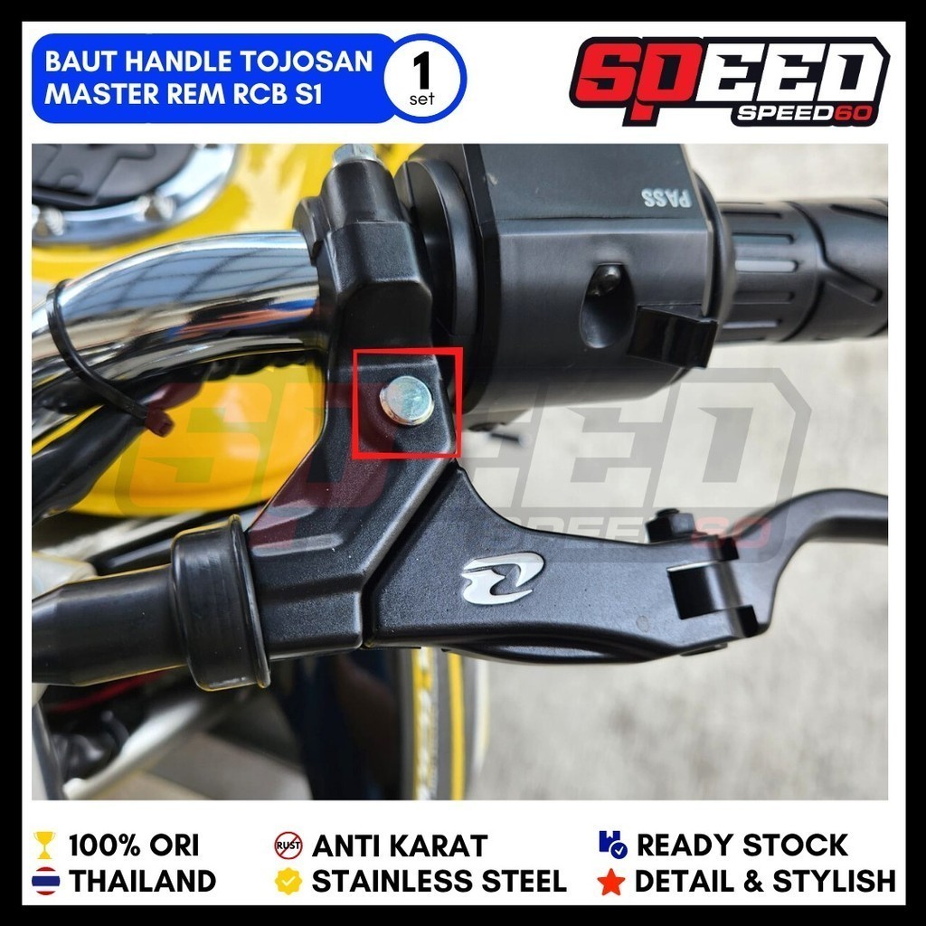Jual Baut Handle Tojosan Master Rem RCB S1 Baut Probolt Thailand ...