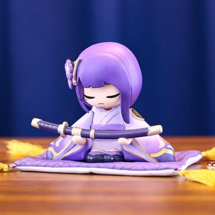 Jual (Baca Deskripsi) Mini Figure Genshin Impact - Raiden Shogun / God ...