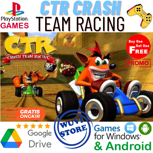 Jual PS1 CTR CRASH TEAM RACING NITRO FUELED + PSX EMULATOR UTK PC ATAU ...