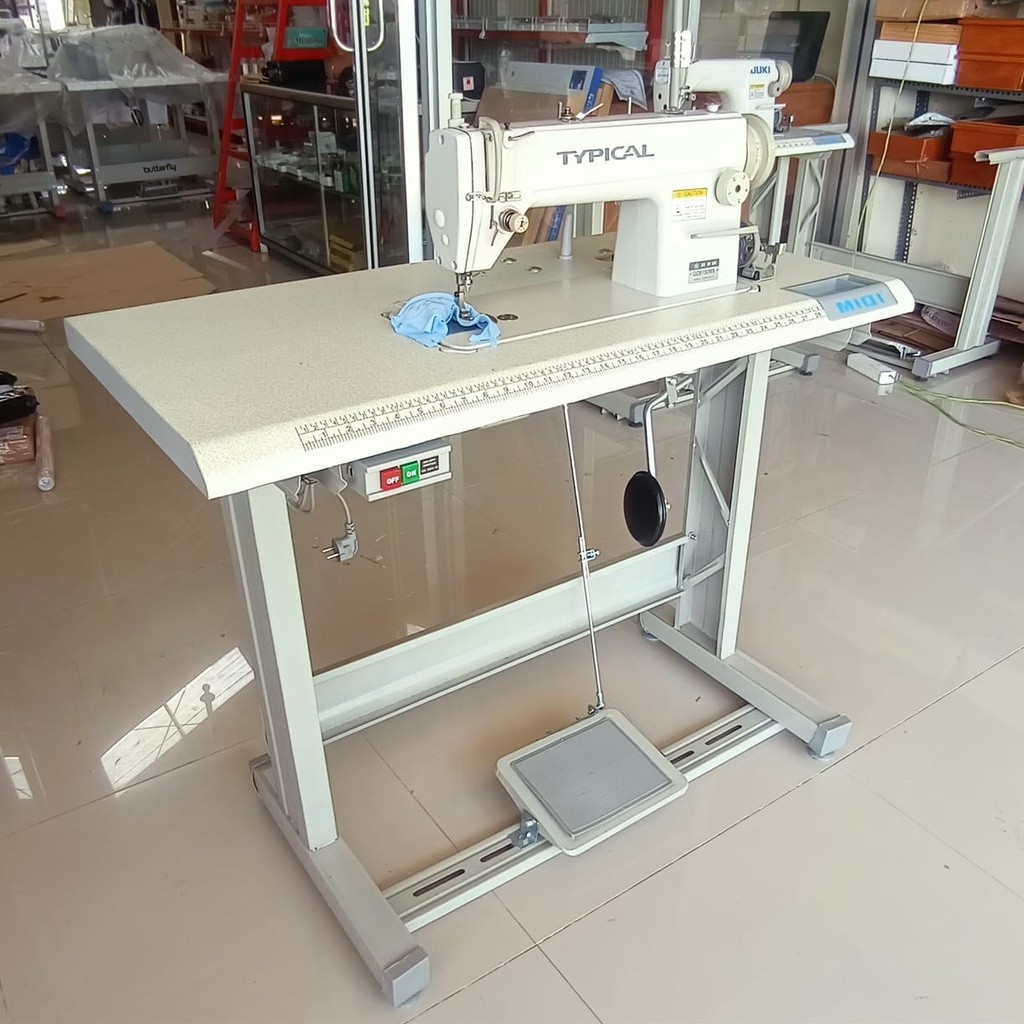 Jual MESIN JAHIT TYPICAL GC6-28-1 MEJA KAKI IMPORT FULLSET | Shopee ...