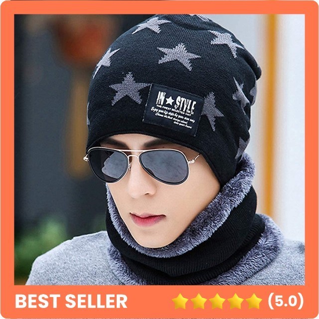 Jual Promo Kupluk Set Dewasa & Anak Plus Syal Bulu / Topi Winter Lembut ...