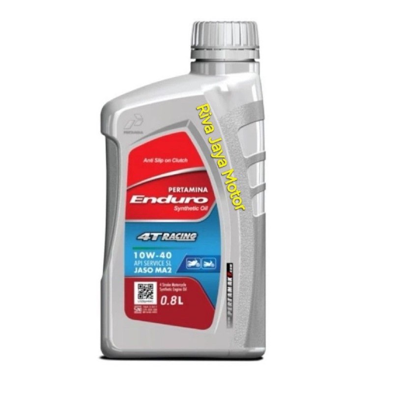 Jual Oli Motor Pertamina Enduro Racing 800ML Sae 10W-40 Mesin 4t 4 Tak Universal Bebek | Shopee ...